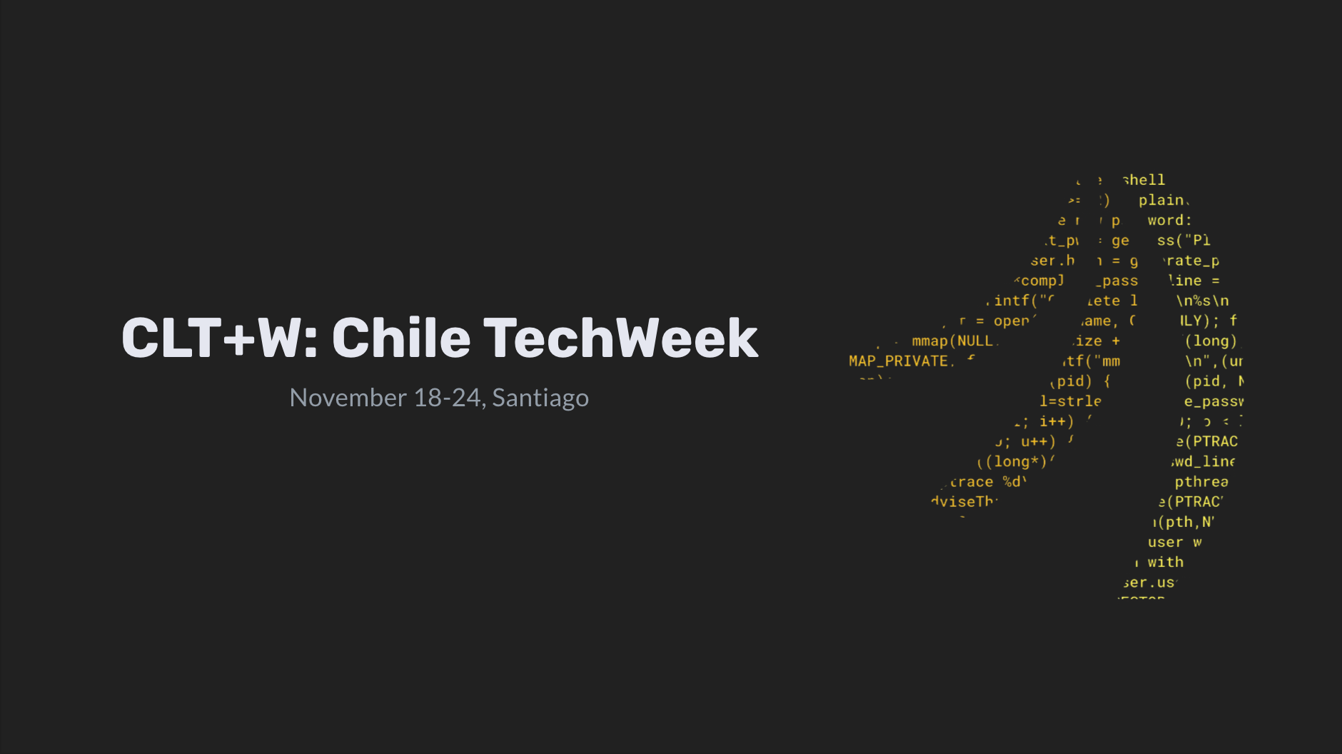 Eventos en la Chile TechWeek: Platanus Forum y Hackathon, Female Founders Summit de Fen Ventures ...